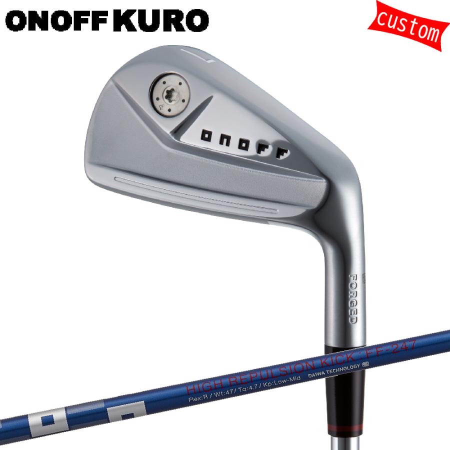 ゴルフクラブ カスタム 24モデル ONOFF KURO アイアン FF247 特注 オーダーカスタム品 黒オノフ 通常グリップ : ゴルフマガジーノ - 通販 - Yahoo!ショッピング