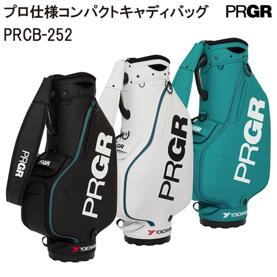PRGR 【ネーム入れ無料】 キャディバッグ プロギア プロ仕様コンパクトキャディバッグ PRCB-252 9.0型 2024年モデル : ゴルフレスキュー - 通販 - Yahoo!ショッピング