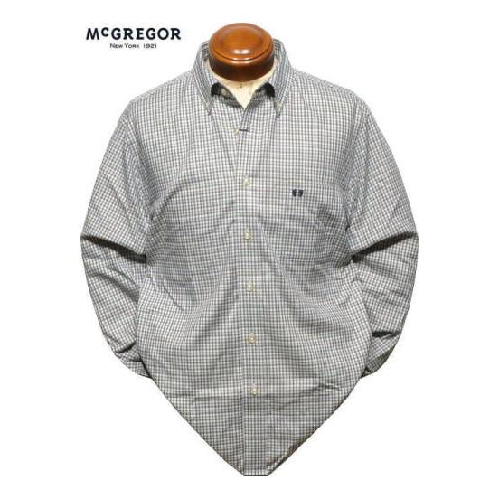 McGREGOR マグレガー ボタンダウン長袖シャツ メンズ 111175601 形態安定加工 ストレッチ 家庭洗濯可 長袖シャツ M.L.LL : ゴルフ・スプリング - 通販 ...