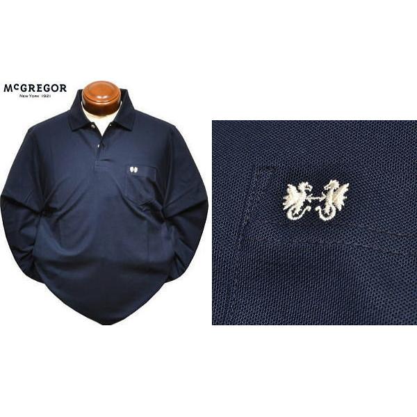 McGREGOR マクレガー 長袖ポロシャツ メンズ 111614001 日本製 家庭洗濯可 長袖シャツ M/L/XL : ゴルフ・スプリング - 通販 - Yahoo!ショッピング