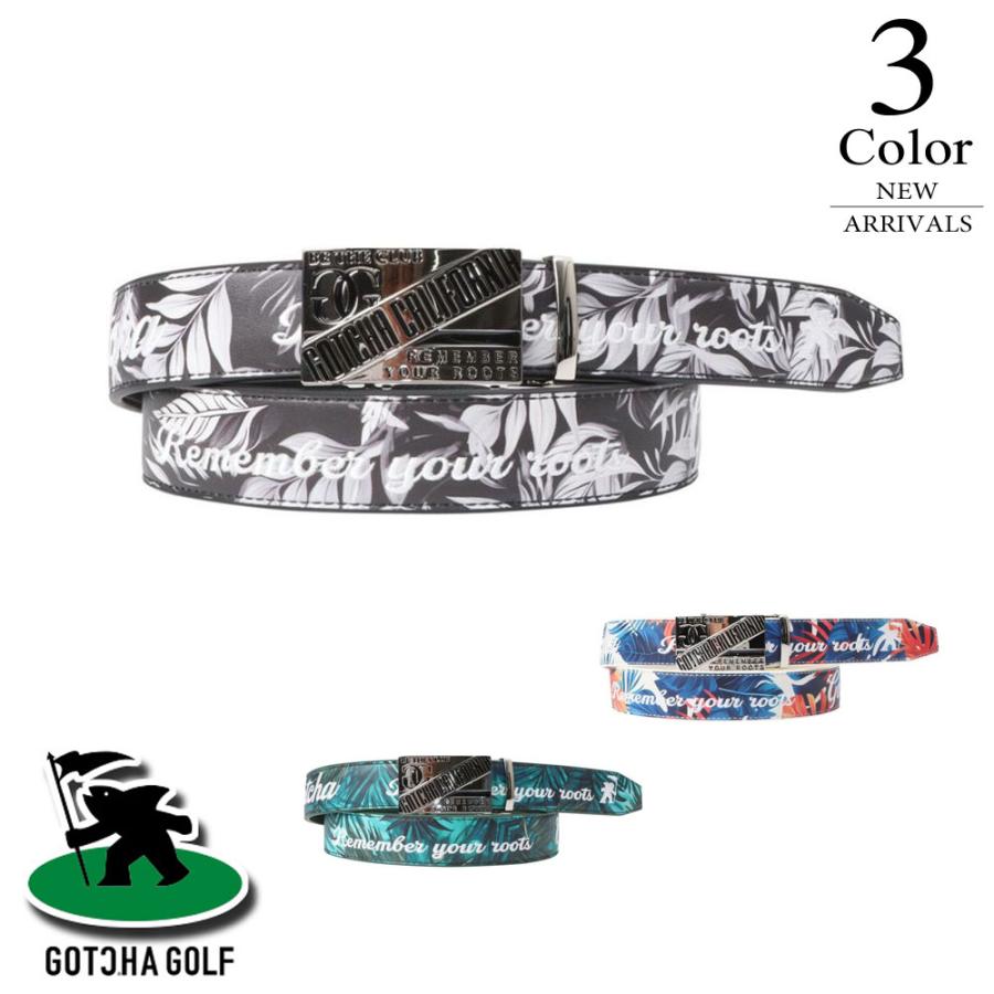 P5倍 ガッチャゴルフ ゴルフ ボタニカルGGホールレスベルト 252gg8101 （FREE(全長129.5cm)：メンズ） 2025新作 GOTCHA GOLF : ゴルフショップ ...