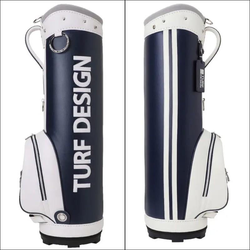 TURF DESIGN ターフデザイン 9型 キャディバッグ TDCB-2271 クラシカルデザイン 2S2S ゴルフ用バッグ カートバッグ メンズ レディース : サードウェイブ ゴルフ ...