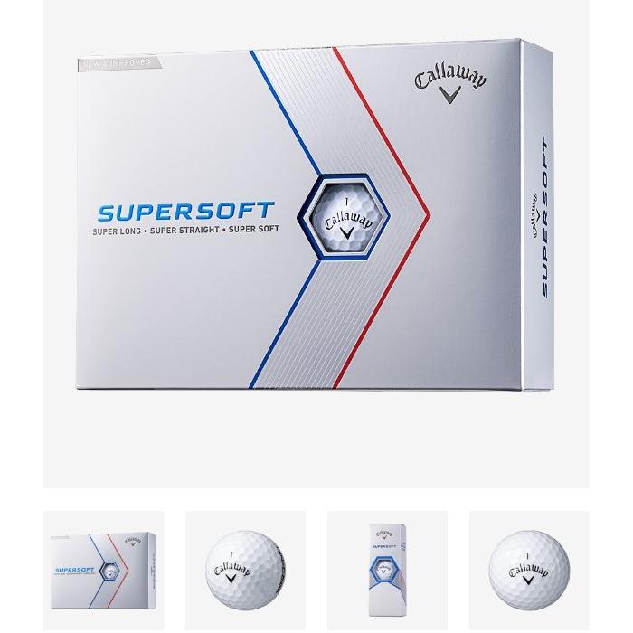 SUPERSOFT ゴルフボール キャロウェイ スーパー ソフト ゴルフ ボール Callaway SUPER SOFT GOLF BALL 2023モデル : ウエストアンドイースト ヤフー ...