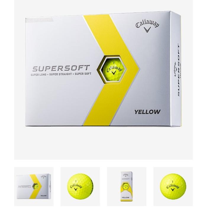 SUPERSOFT ゴルフボール キャロウェイ スーパー ソフト ゴルフ ボール Callaway SUPER SOFT GOLF BALL 2023モデル : ウエストアンドイースト ヤフー ...