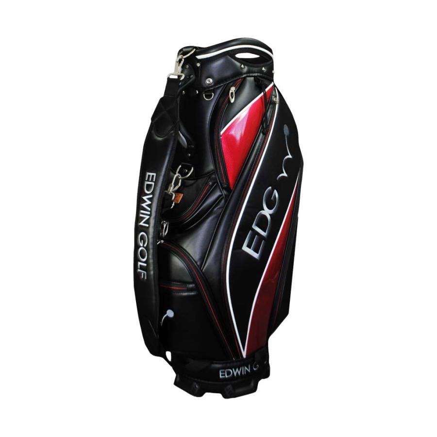 EDWIN GOLF エドウィンゴルフ キャディバッグ【EDCB-3477】 9.5型 5分割2セパレーター ホワイト ブラック ゴルフバッグ : ゴルフトゥエンティ - 通販 - Yahoo ...