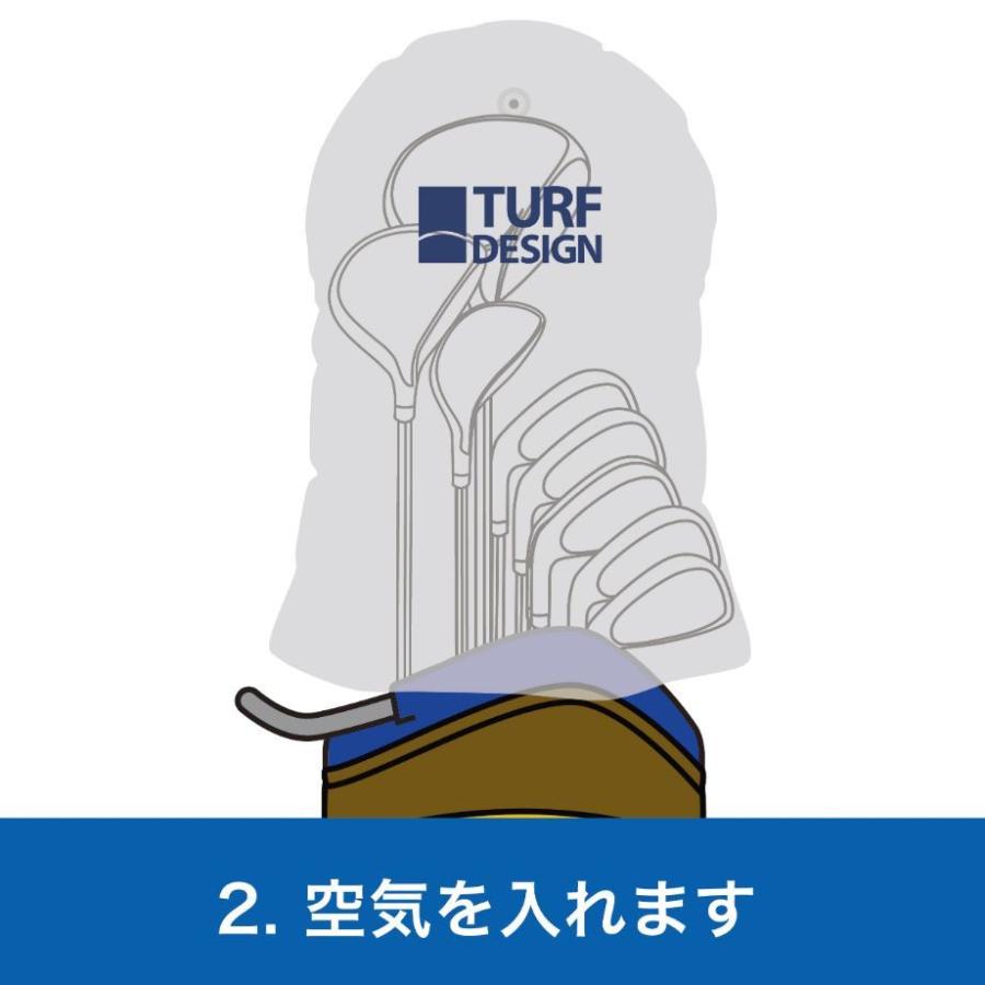 TURF DESIGN ターフデザイン エアクラブクッション TDAC-2074 大切なクラブをあらゆる衝撃から守る ※クリックポスト : ゴルフトゥエンティ - 通販 - Yahoo!ショッピング