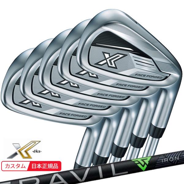 XXIO X (特注 納期3-6週) ダンロップ ゼクシオ(23) エックス(X-eks-) アイアンセット(5本 #6〜9,Pw) TRAVIL トラヴィル IRON (85/95/105 ...