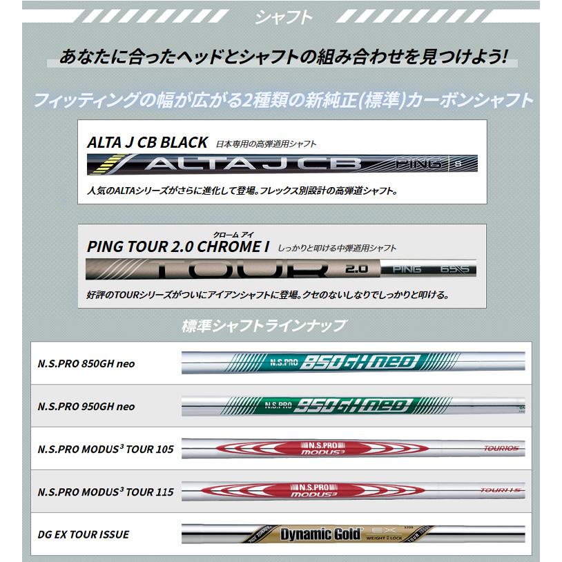 (特注完成品) ピンゴルフ i230 アイアンセット(6本 #5-#9 PW) ダイナミックゴールドEXツアーイシュー シャフト 2023年モデル (日本正規品) : ps-dgex ...