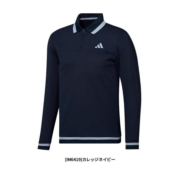 adidas アディダスゴルフ COLD.RDY 長袖ポロ JTY69 メンズ 2024 adidas アディダスゴルフ COLD.RDY 長袖ポロ JTY69 メンズ 2024