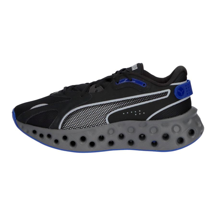PUMA (取寄) プーマ PMJ-310500-10 SOFTRIDE フリークエンス (10)プーマ ブラック/ビビッド ブルー/クール ...