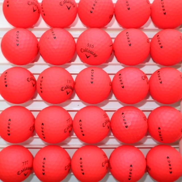 E.R.C Aランク 25個 キャロウェイ ERC 2019年モデル レッドカラー 良品 送料無料 CALLAWAY ロストボール : ゴルフアンドリュース - 通販 - Yahoo!ショッピング