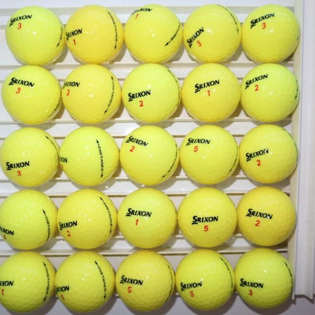 SRIXON Aランク 25個 DISTANCE 2018年-2021年モデル イエロー 良品 ダンロップ スリクソン ディスタンス ロストボール 送料無料 : ゴルフアンドリュース - 通販 ...