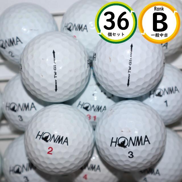 36個 ホンマ TW-G1 / TW-G1x ホワイト Bランク HONMA 中古 ロストボール ゴルフボール 送料無料 snt : hmtmbb36wh4676 : ゴルフアンドリュース ...