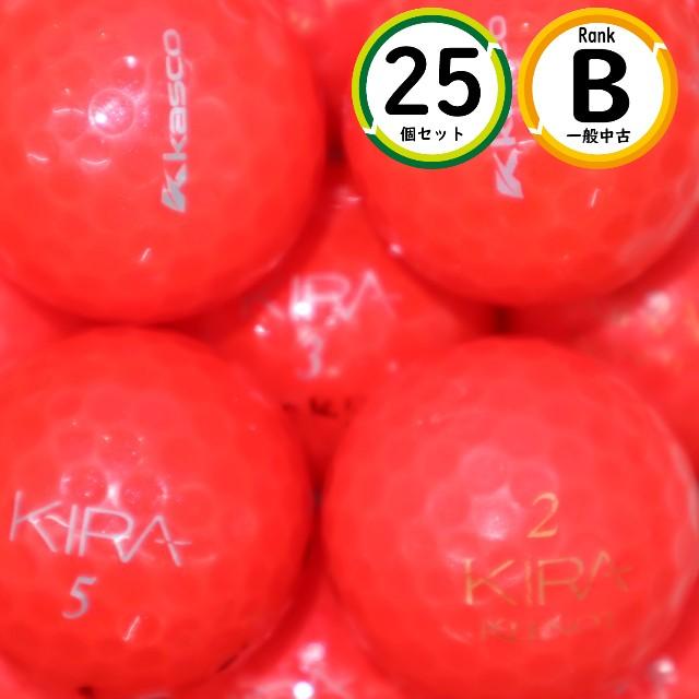 KIRA 25個 キラ クレノ キャスコ ルビー カラー Bランク 中古 ゴルフボール ロストボール kira klenot レッド 送料無料 : ゴルフアンドリュース - 通販 ...