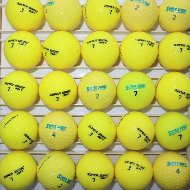kasco 25個 キャスコ SUPER SONIC SOFT イエローカラー Bランク 中古 ゴルフボール ロストボール 送料無料 : ゴルフアンドリュース - 通販 - Yahoo!ショッピング