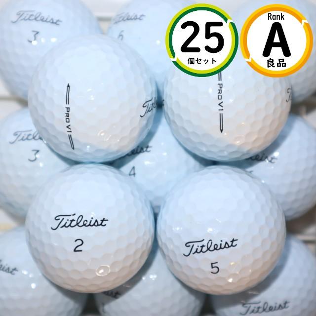 Pro V1 Aランク 25個 2023年モデル プロV1 美品 ホワイト タイトリスト ロストボール prov1 送料無料 : ゴルフ ...