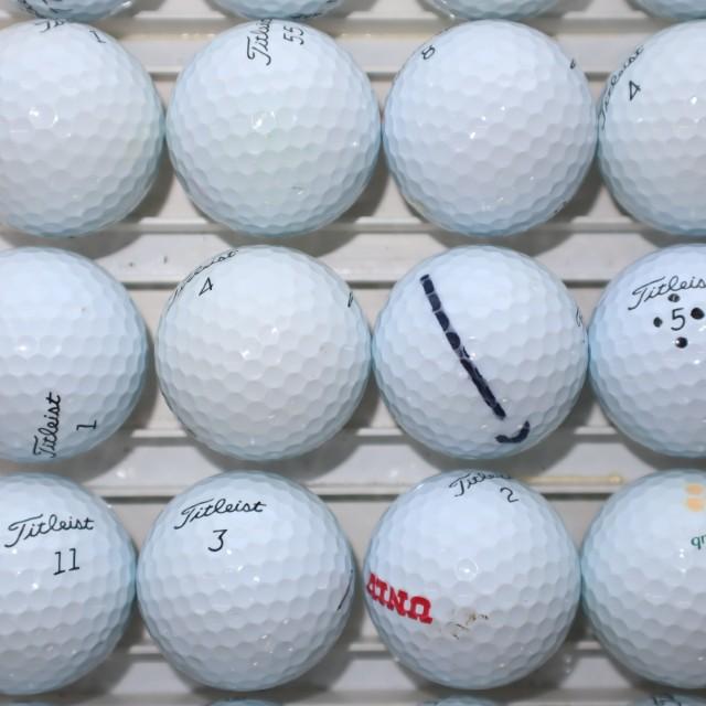 Pro V1 25個 2023年〜2024年モデル プロV1 Bランク ホワイト タイトリスト 中古 ロストボール prov1 送料無料 ...