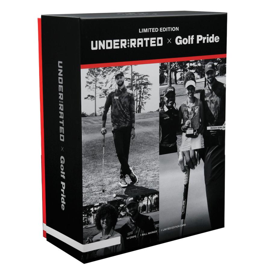 Golf Pride（ゴルフプライド） 【世界8,200個限定】ゴルフプライド ステフィン・カリー アンダーレイディド 14本グリップキット マーカー付き MCC plus4 プラス4 GP ...