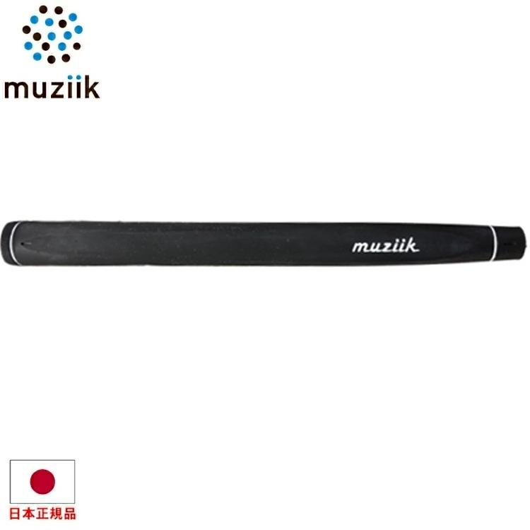 muziik ムジーク スクエア エッジ パターグリップ スタンダード ブラック (Muziik Square Edge Putter ...