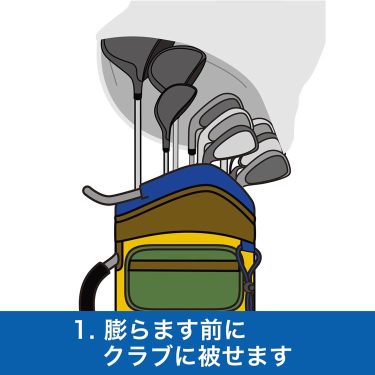 TURF DESIGN ゴルフ トラベルギア ターフデザイン TURFDESIGN エアクラブクッション クラブカバー 47インチ対応 TDAC-2074 コンペ 賞品 景品 : ゴルフハンズ ...