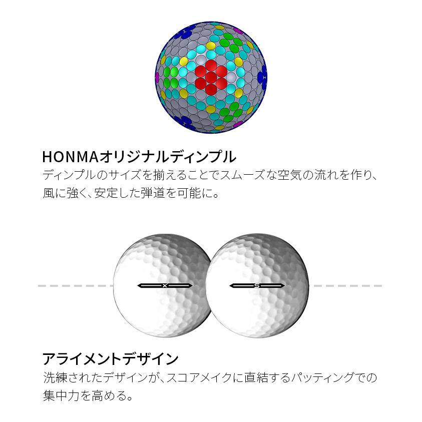 TOUR WORLD 【2ダースセット】 ゴルフ ボール 本間 ホンマ TW-S TW-X 2ダース（24球入）（HONMA GOLF ツアーワールド） 日本正規品 BT2402 BT2403 ...