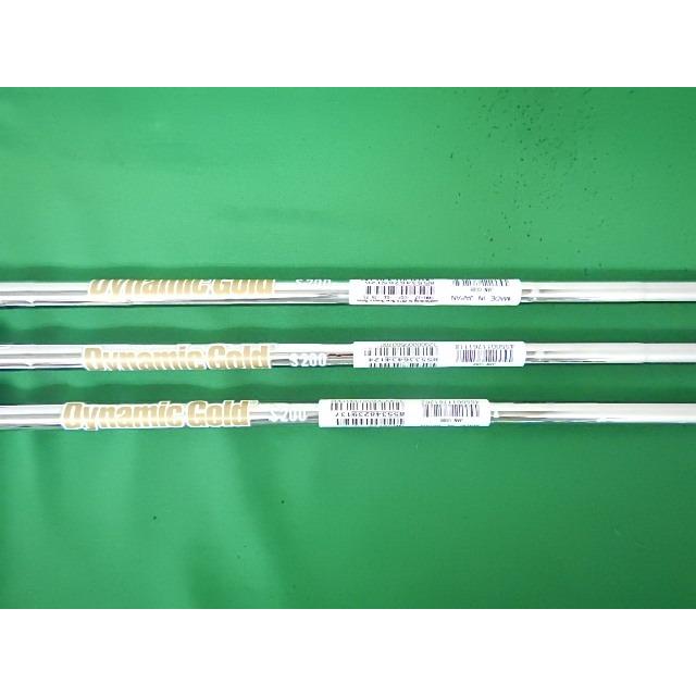 TRUE TEMPER S[158708] Dynamic Gold HT（S200） ウエッジ用 3本/S200/0 : ゴルフ愛ランド ...