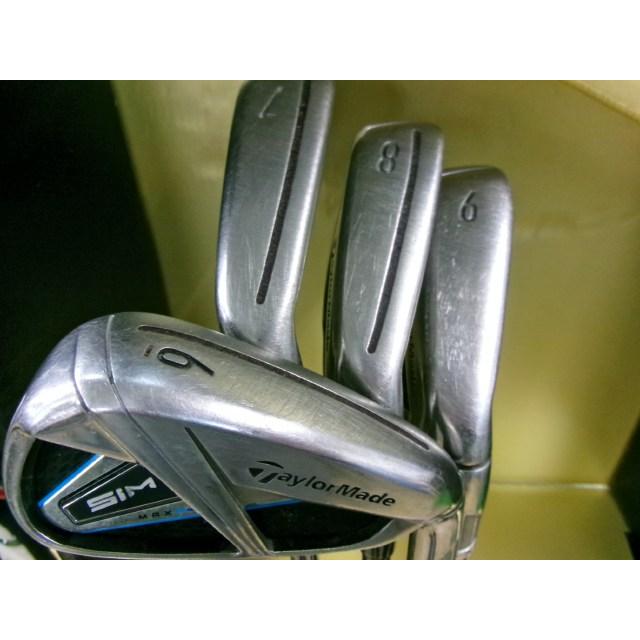 TaylorMade I[156238]テーラーメイド SIM MAX[PW無し]/TENSEI BLUE TM60(JP) 4本セット/R ...