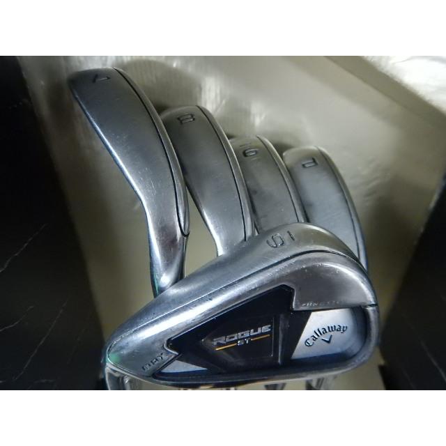 Callaway（キャロウェイ） 左用 I[122334]キャロウェイ ROGUE ST MAX/DG95(JP) 5本セット/S/27.5 ...