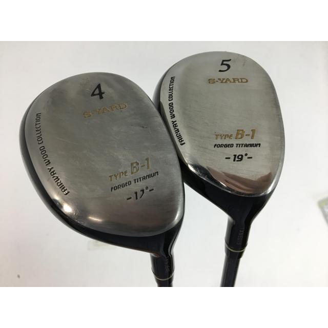 SEIKO 即決 中古 S-YARD TYPE B-1 フェアウェイ 4W.5W オリジナルカーボン 17/19 R1 : ゴルフエース4号店ヤフーショップ - 通販 - Yahoo!ショッピング