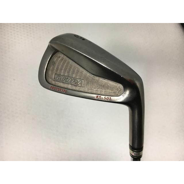 返品OK 中古 (6本)アキラ プロトタイプ KS-501 アイアン 5〜9.P NSプロ