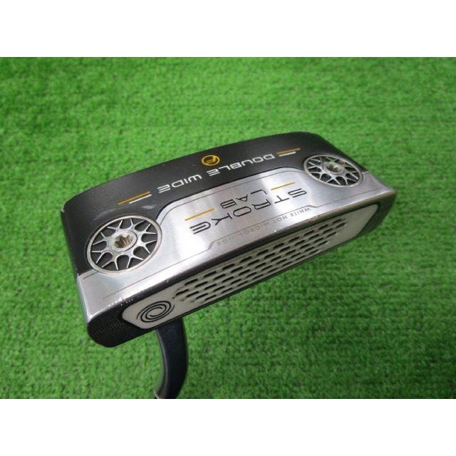 ODYSSEY（キャロウェイゴルフ） GK古城 964 オデッセイ★ STROKE LAB 2019 DOUBLE WIDE FLOW★オリジナルスチール★34インチ★3度★ヘッドカバー有★ ...