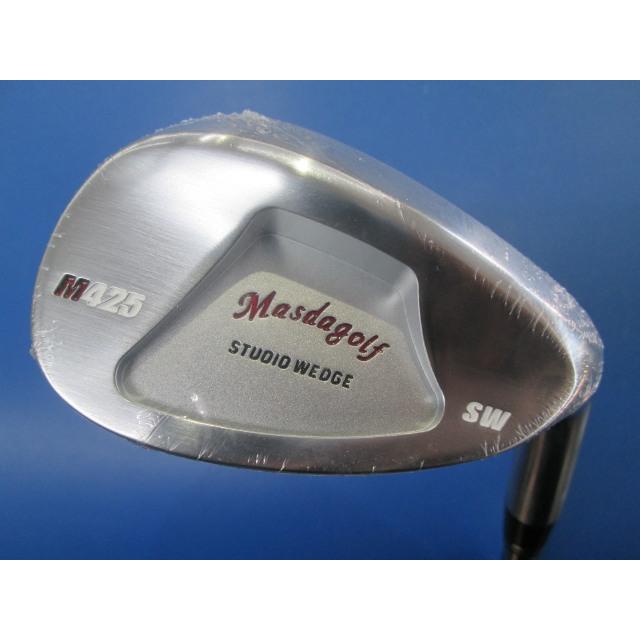 GK三好 523【新品 店内工房組立】 マスダゴルフ STUDIO WEDGE M425 ニッケルクロムメッキ N.S.PRO MODUS3 ...