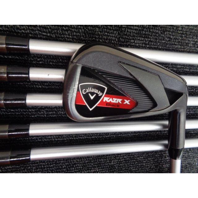Callaway 中古 キャロウェイ RAZR X BLACK/RAZR Series(JP) 6本セット/SR/24[2706] 松山 ...