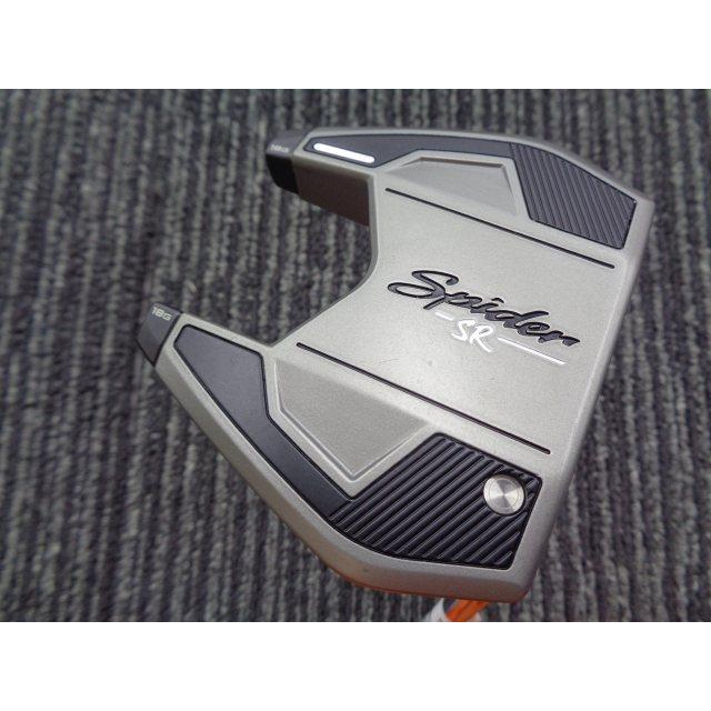 TaylorMade 中古 テーラーメイド SPIDER SR PLATINUM WHITE FLOW/オリジナルスチール[33]//2.5 ...