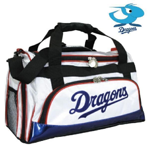 中日ドラゴンズ ボストンバッグ 2022年モデル ホワイト×ネイビー×レッド オフィシャルライセンス製品 : cdbb-2421 : ゴルフ ...