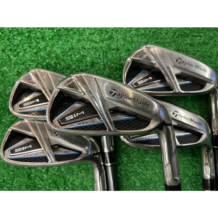 SIM シムマックス アイアン 6I〜PW 5本セット テンセイブルー TM60 (S) テーラーメイド sim max tensei blue taylormade *MP@1*V*087 ...
