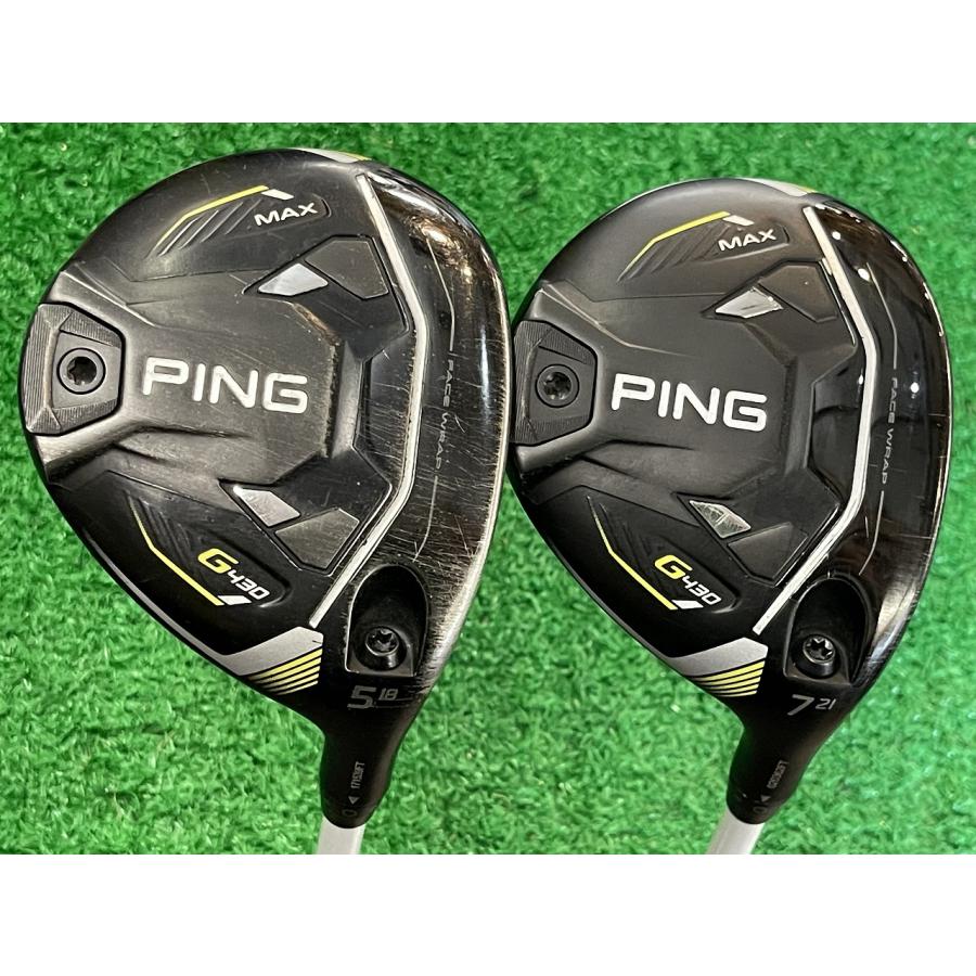 G430 シニア向けカスタム G430マックス 5W[18]/7W[21] 2本セット ULT 240 J (L) ピン max ping *MP@1*V*087 : ゴルフマップYahoo ...