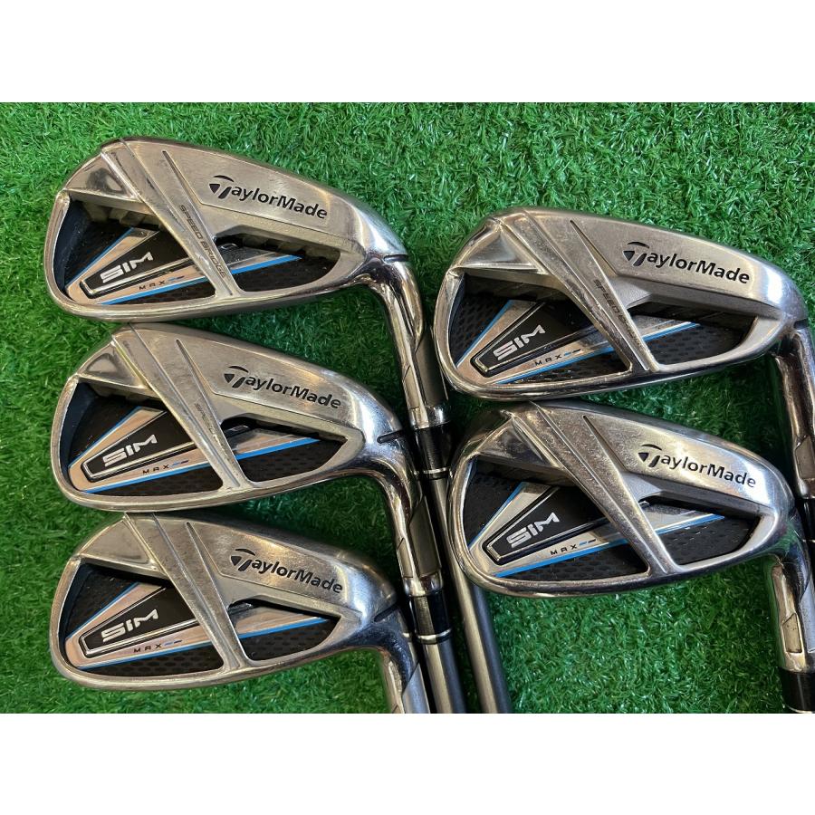SIM シムマックス アイアン 6I〜PW 5本セット テンセイブルー TM60 (S) テーラーメイド sim max tensei blue taylormade *MP@1*V*087 ...