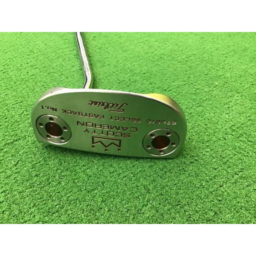 SCOTTY CAMERON タイトリスト Titleist スコッティキャメロン スタジオセレクト ファストバック パター STUDIO SELECT FASTBACK 35インチ(0 中古 ...