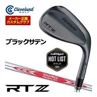 Cleveland Golf 20％OFFクーポン対象 特注カスタムクラブ クリーブランド RTZ ブラックサテン ウエッジ N.S.PRO ...