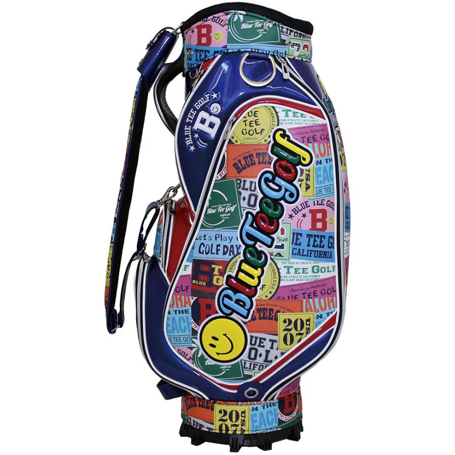 BLUE TEE GOLF ブルーティーゴルフ ワッペン柄 キャディバッグ CB-024 : ゴルフレンジャー - 通販 - Yahoo!ショッピング