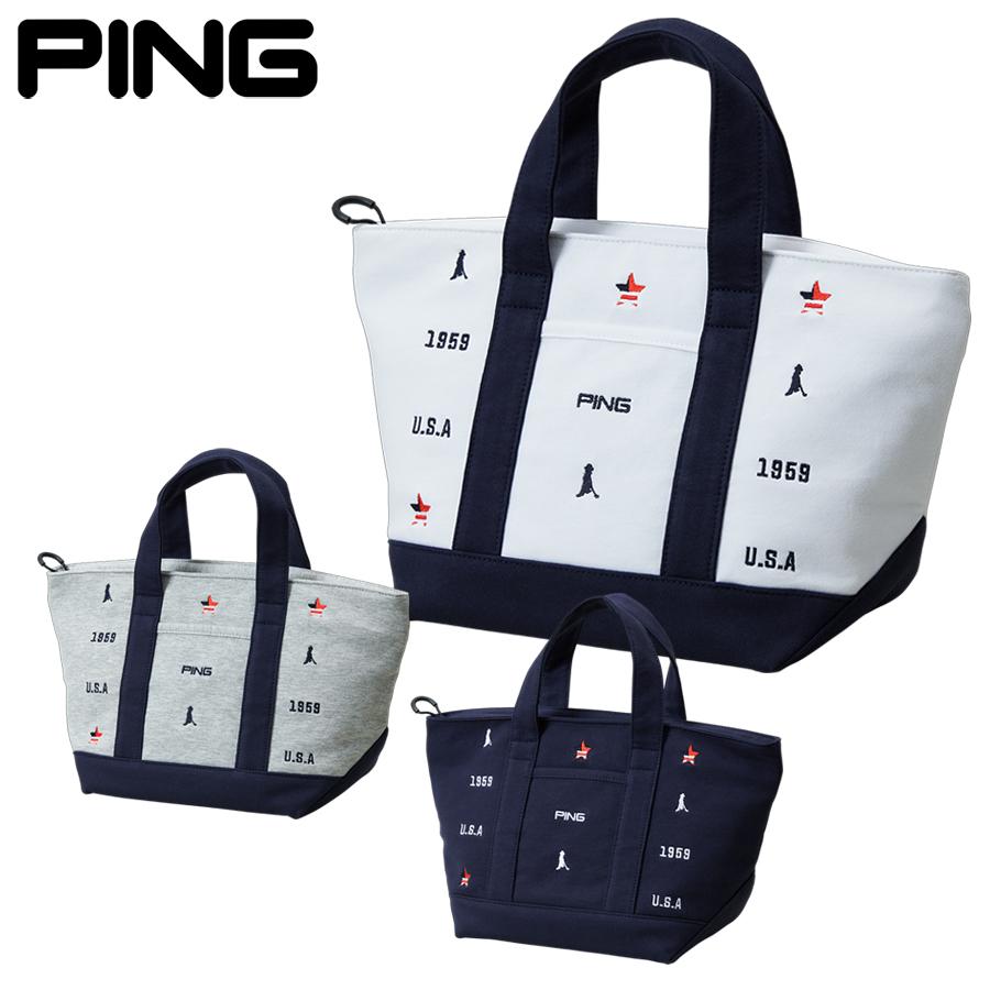 PING 【展示会受注限定/即納】2024 ピンゴルフ GB-F2417 MR.PING USA ミスターピン ラウンドトート 37893 ...