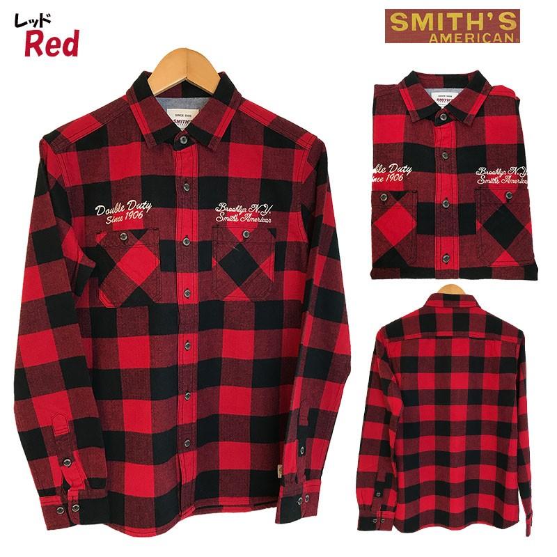 SMITH'S AMERICAN（スミスアメリカン） フランネルシャツ チェック