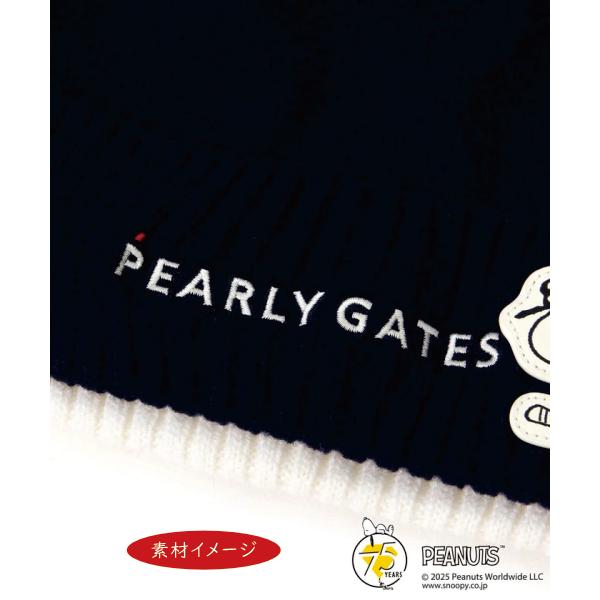 PEARLY GATES（パーリーゲイツ） 【SNOOPY】ニットビーニー (UNISEX) =MADE IN JAPAN= 053 ...