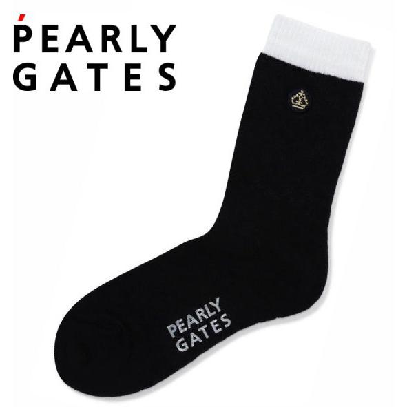PEARLY GATES（パーリーゲイツ） 【NEW】PEARLY GATES メンズ 変形ダイヤ柄ミドルソックス =MADE IN ...