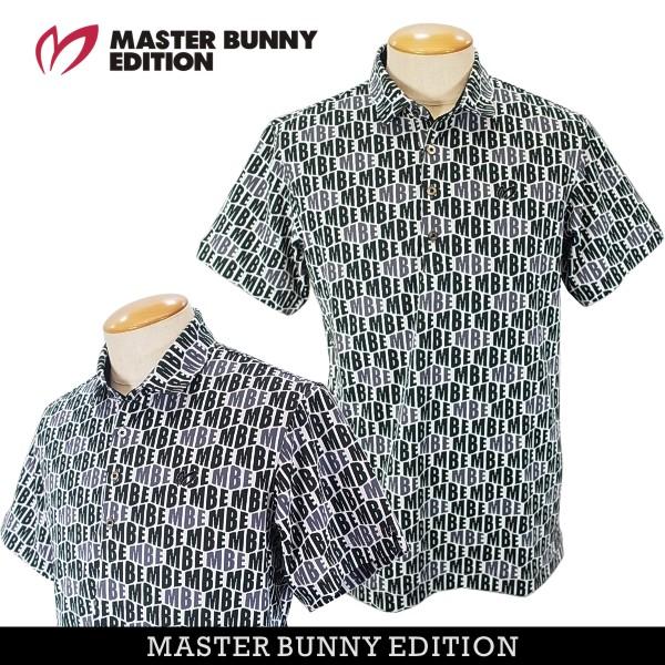 MASTER BUNNY EDITION 【NEW】マスターバニーbyパーリーゲイツ MBEリバイバル柄反染め32Gジャガード メンズ半袖 ...