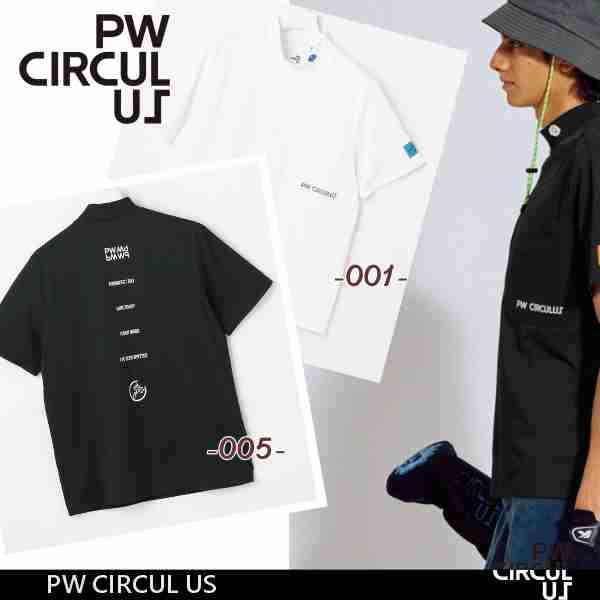 PW CIRCULUS 【PW CIRCULUS・ピーダブリュサーキュラス】【吸水速乾/UV遮蔽率99.5% UVカット/ストレッチ】メンズポケットモックT 半袖シャツ【KHPNGW-0205 ...