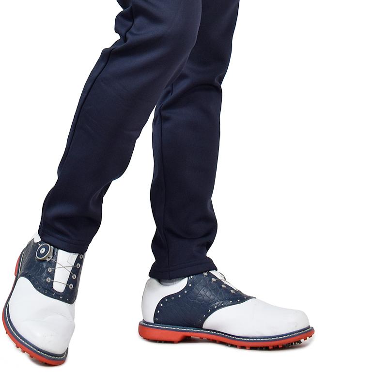 COMONGOLF ゴルフウェア メンズ 冬 暖 裏起毛 メンズパンツ 防寒 ゴルフパンツ テーパード ライン入り 裏フリース 秋冬 コモンゴルフ サンタリート CG-22026 : メンズ ...