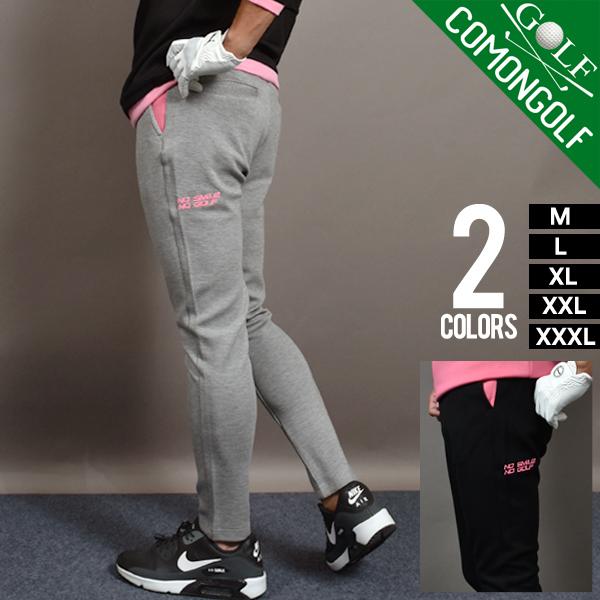COMONGOLF ゴルフウェア メンズ 夏ゴルフパンツ ゴルフ パンツ ストレッチ テーパード アンクル丈 ロング おしゃれ 大きいサイズ コモンゴルフ CG-24016 : メンズゴルフ ...