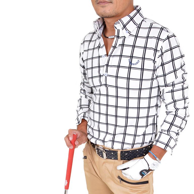 ゴルフ ウェア メンズ ポロシャツ おしゃれ ゴルフウェア 秋冬 ゴルフポロシャツ 長袖 長袖ポロシャツ 大きいサイズ サンタリート CG-LP652 : メンズゴルフウェアサンタリート ...